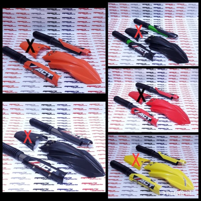 Jual Motor-Spakbor- X Ride Paket Spakbor + Cover Shock Non Tail ...