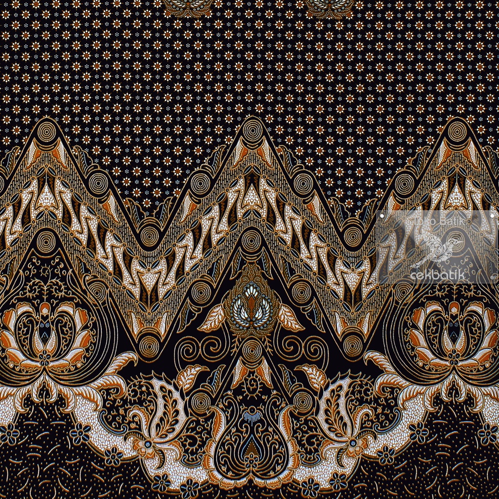 Jual kain batik - Motif Unik Sogan Truntum Garuda Klasik V1 Indonesia ...