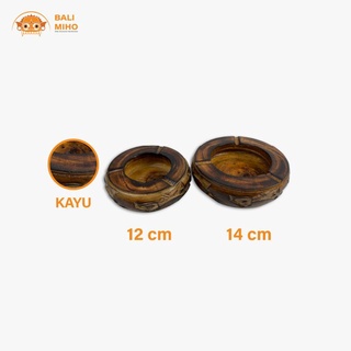 Jual Asbak Kayu Ukir Tulisan Bali - Asbak Bali - Asbak Kayu - Asbak ...