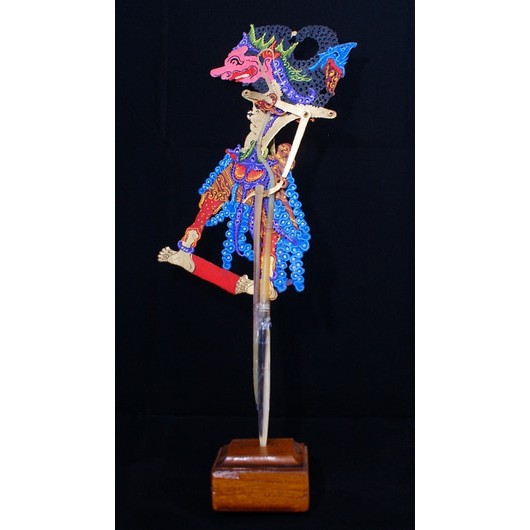 Jual Wayang Kulit Ukuran Mini, Dursasana, tinggi dengan gagang 28cm ...
