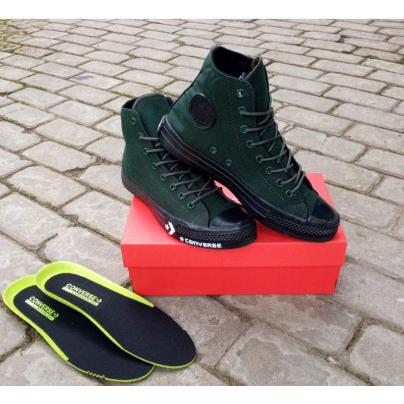 Jual Sepatu Converse All Star New Release Undefeated Chuck Taylor Hijau ...