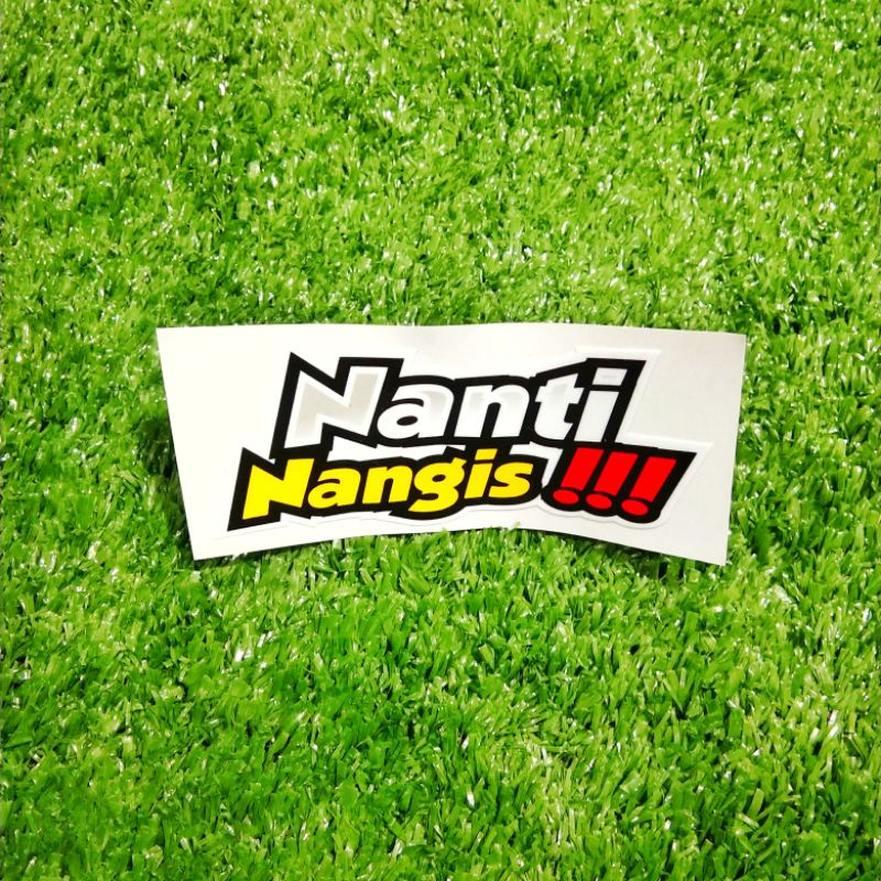 Jual stiker sticker # Nanti Nangis | Shopee Indonesia