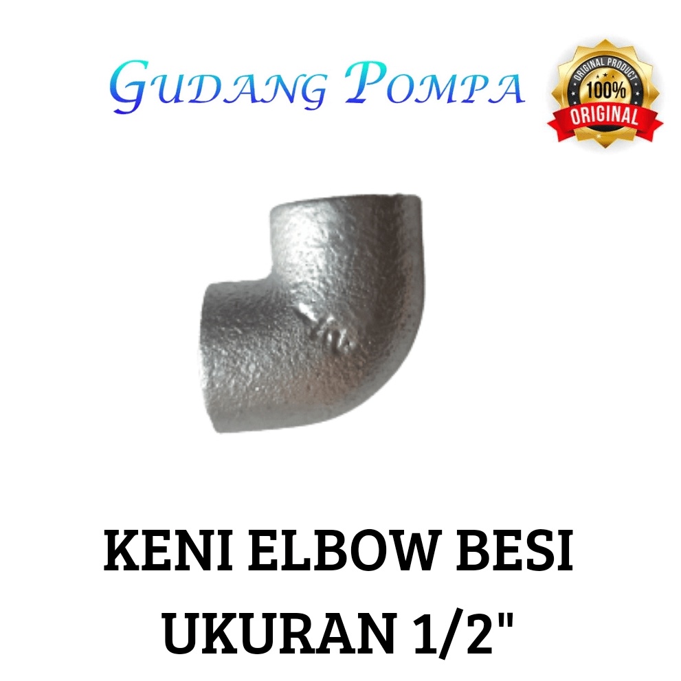 Jual Keni Elbow Besi Ukuran 1/2" | Shopee Indonesia