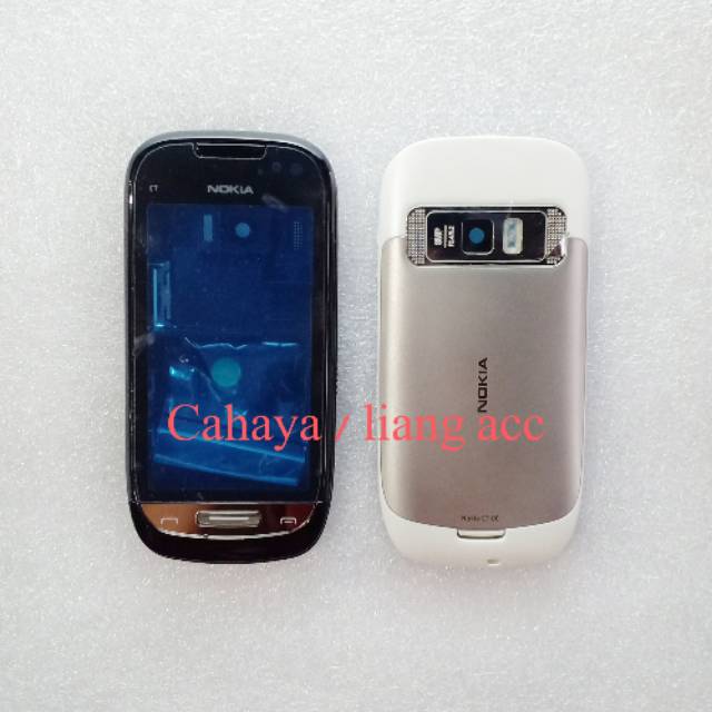 Jual CASING HOUSING NOKIA C7 KESING FULLSET | Shopee Indonesia