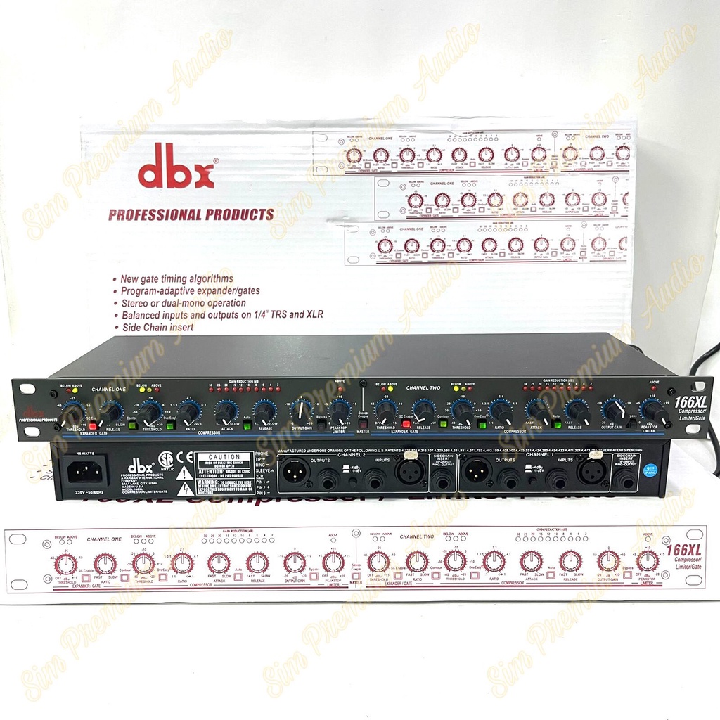 Jual Compressor DBX 166XL compresor Dbx 166 XL | Shopee Indonesia