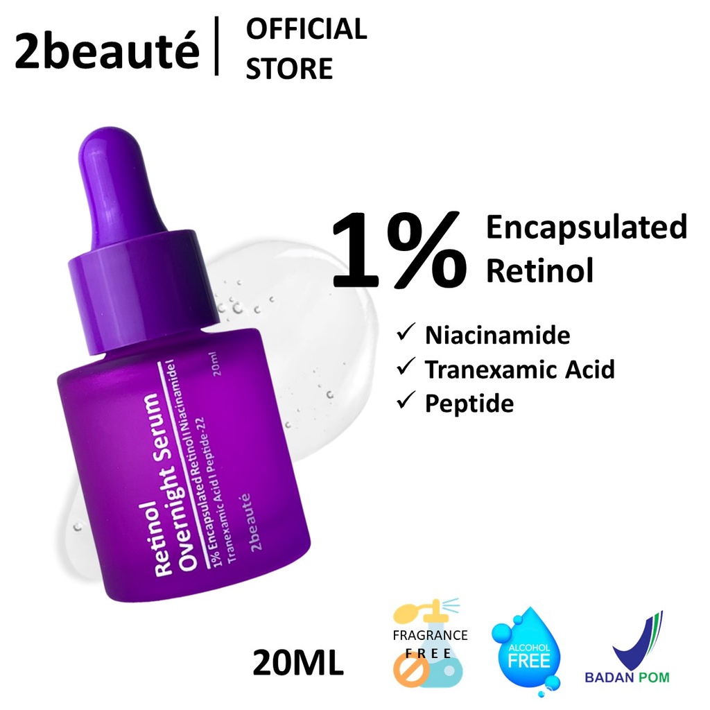 Jual 2 Beaute 1% Encapsulated Retinol Serum Retinol untuk pemula ...