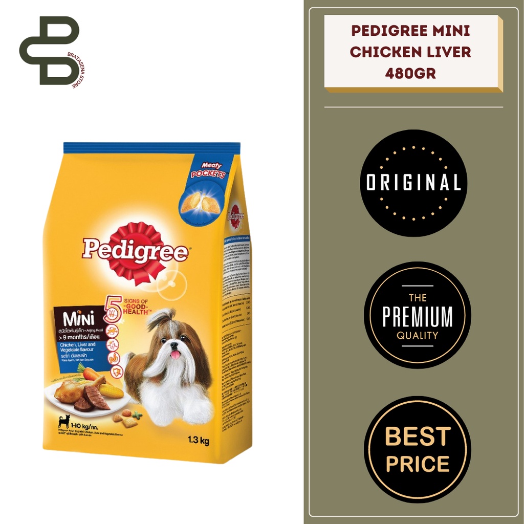Jual PEDIGREE MINI CHICKEN LIVER & VEGETABLES 400GR FRESHPACK | Shopee ...