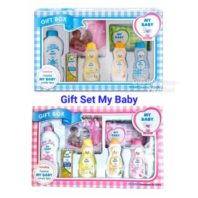 Jual MY BABY - GIFT BOX / 1 PAKET PERLENGKAPAN BAYI BARU LAHIR | Shopee ...