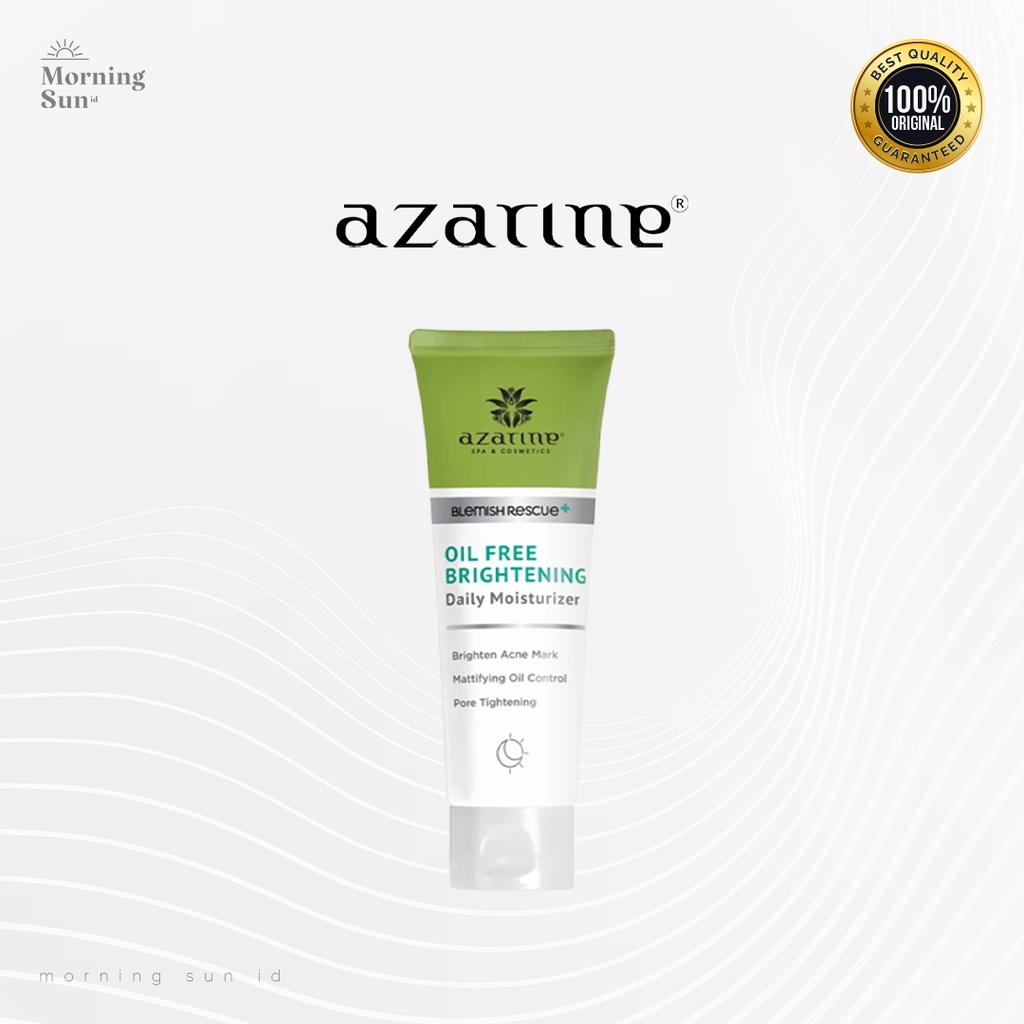 Jual Azarine Oil Free Brightening Daily Moisturizer 40g | Shopee Indonesia