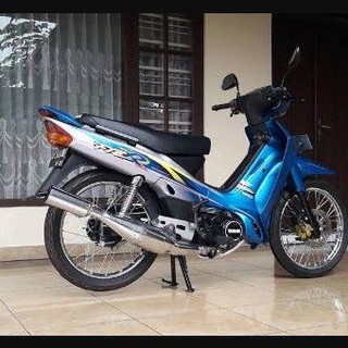 Jual Stiker stripping Decal Yamaha F1ZR F1Z R FIZ FIZR Dualtone biru ...