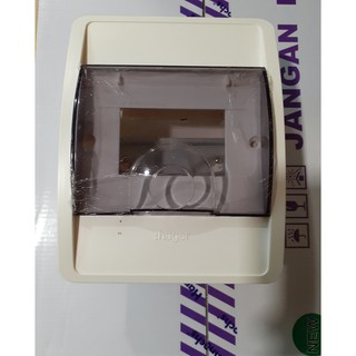 Jual Hager Box MCB Inbow 4Group (VF104TVA) / 8Group (VF108TVA ...