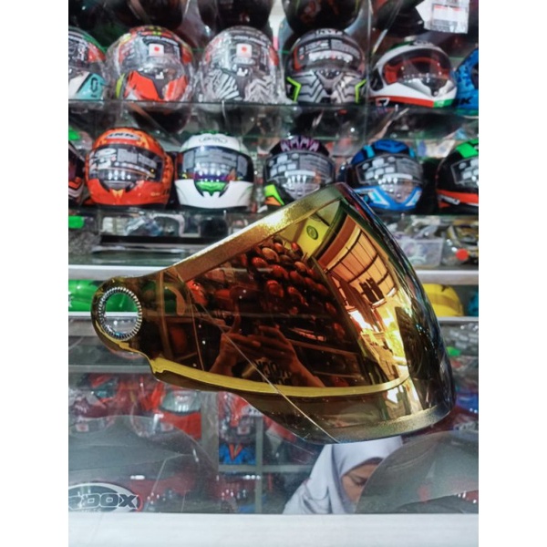 Jual Kaca Helm Standard Takachi, JPX THI AVA G2 topi 2visor /singgle ...