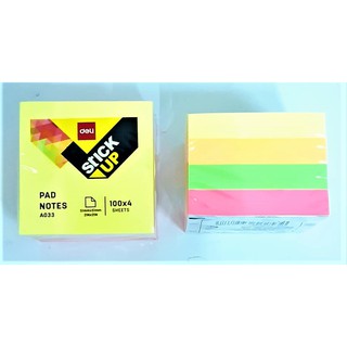 Jual STICKY NOTES MEMO TUMPUK TEMPEL 400 LEMBAR 50 MM X 50 MM MEMOPAD A ...
