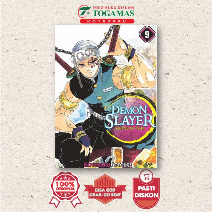 Jual DEMON SLAYER KIMETSU NO YAIBA 09 - KOYOharu GOTOUGE | Shopee Indonesia