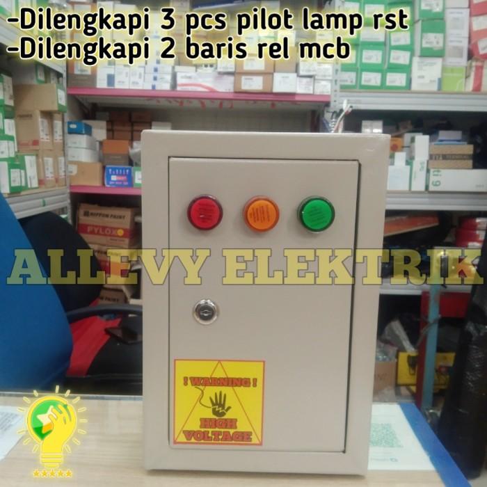 Jual Mcb Box Panel Indoor 20X30 Dilengkapi Pilot Lamp Rst & Rel Mcb ...