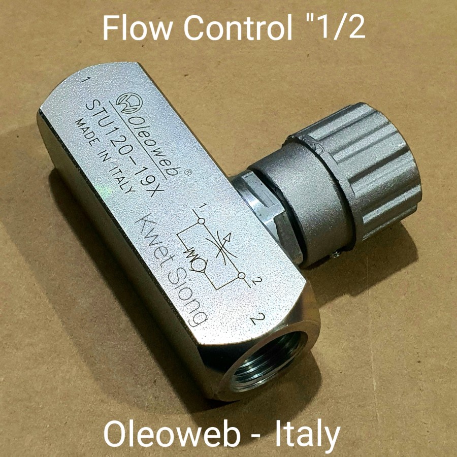 Jual flow control valve STU-120 Oleoweb Italy | Shopee Indonesia