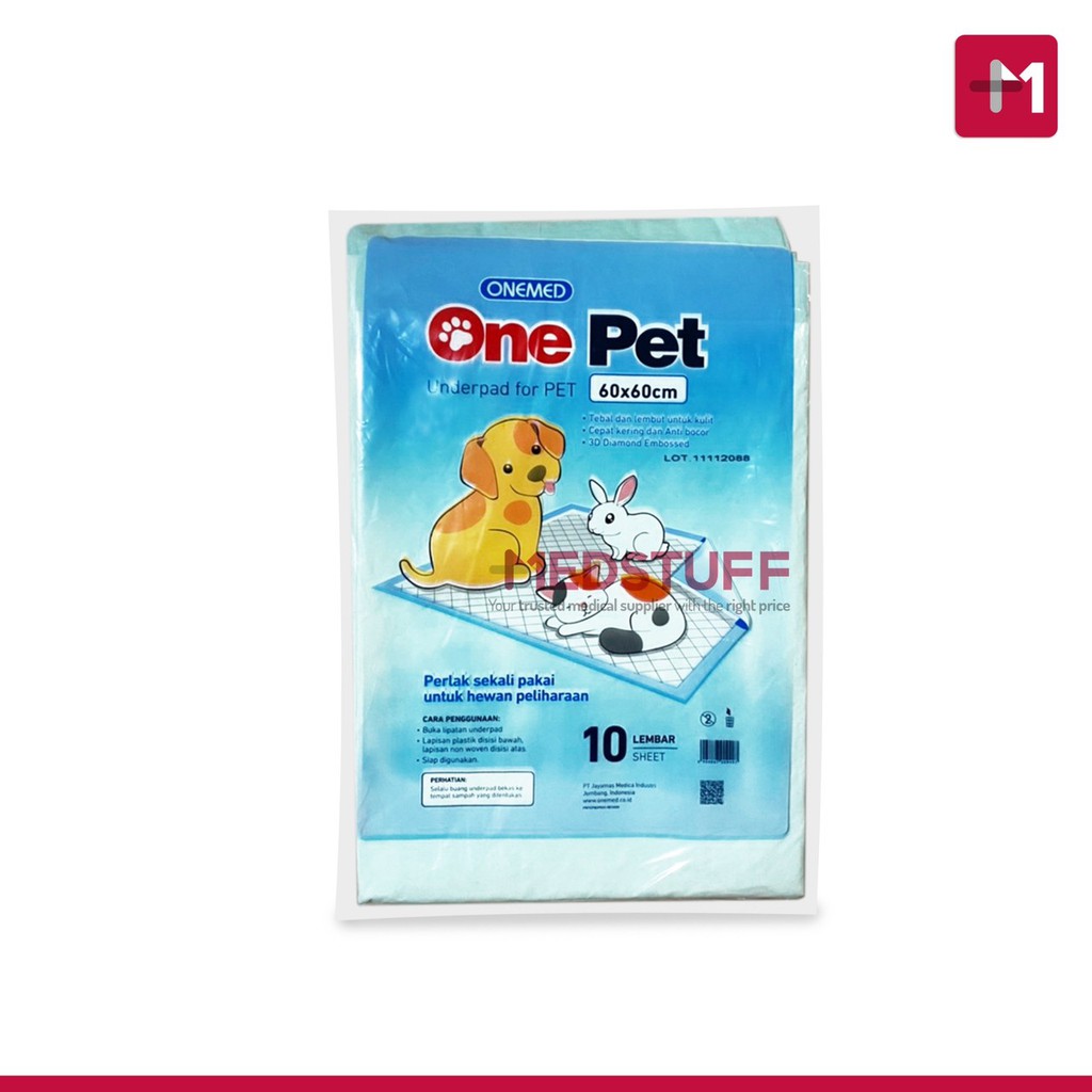 Jual Underpad for Pet One Pet 60x60cm Perlak Popok Alas Hewan | Shopee ...