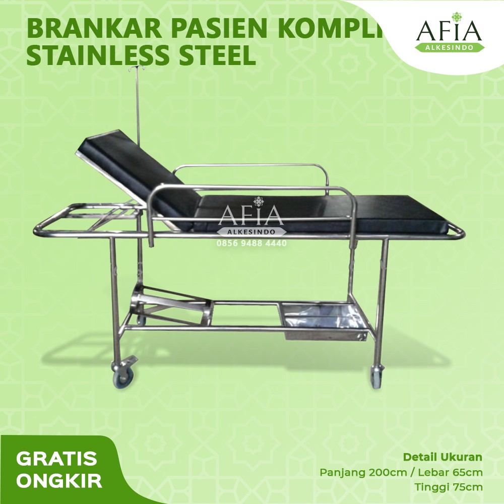 Jual Branker pasien komplit (Stainless Steel) Indonesia|Shopee Indonesia