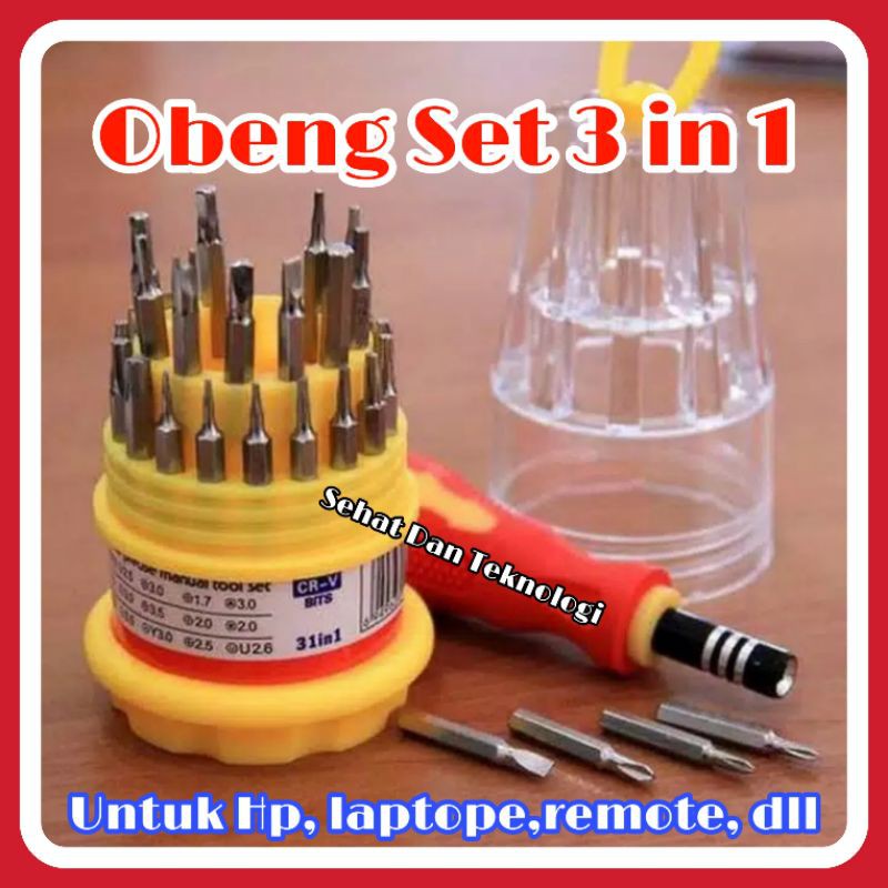 Jual Obeng set lengkap | Shopee Indonesia
