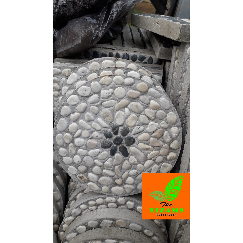 Jual Batu Stepping Stone Bulat - Pijakan Kaki Taman Indonesia|Shopee ...