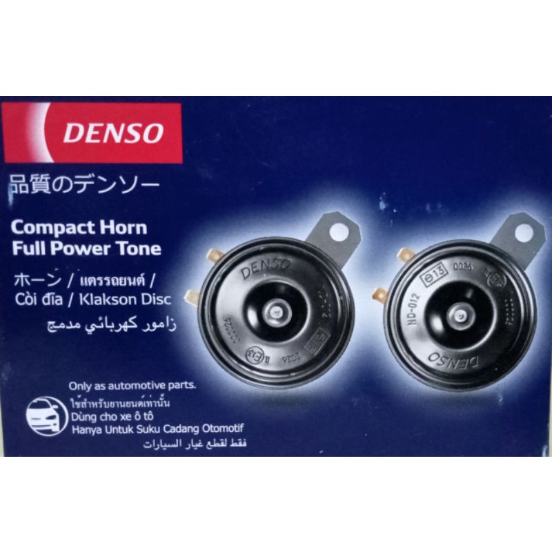 Jual KLAKSON DENSO DISC / KLAKSON MOTOR . MOBIL AVANSA DLL ISI 2 ...