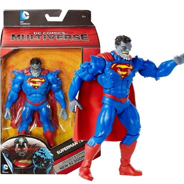 MAINAN DC COMICS MULTIVERSE SUPERMAN NEW 52 DOOMSDAY DOOMED FIGURE ...