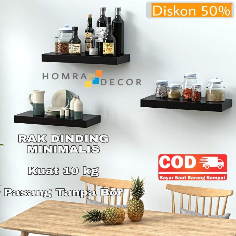 Jual Rak dinding - rak buku - rak tempel dinding - rak susun tembok ...