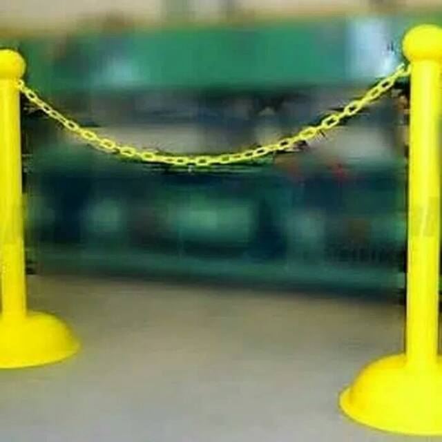 Jual Rantai Plastik Warna Gantungan Baju / Pembatas Jalan | Shopee ...