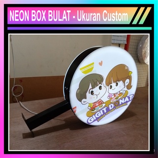 Jual Neon Box Bulat Custom | Shopee Indonesia
