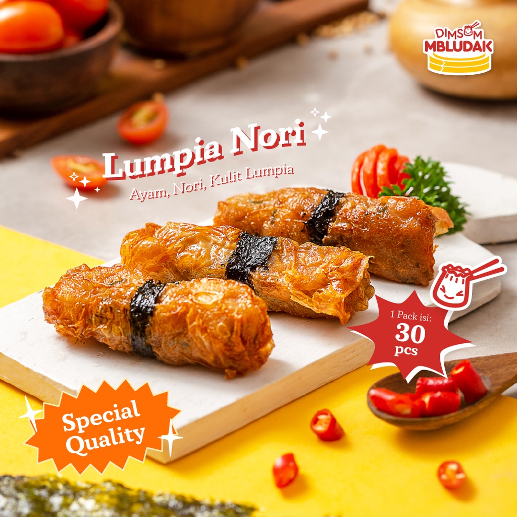 Jual Dimsum Mbludak Lumpia Nori - GORENG | Shopee Indonesia