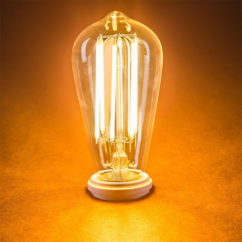 Jual LAMPU EDISON LED FILAMENT VINTAGE 4W 220V ST64 / G45 | Shopee ...