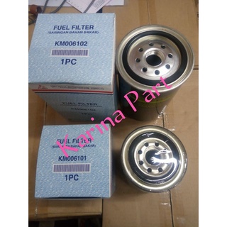 Jual Filter Solar Canter Euro 4 Original Mitsubishi KM006102/KM006101 ...