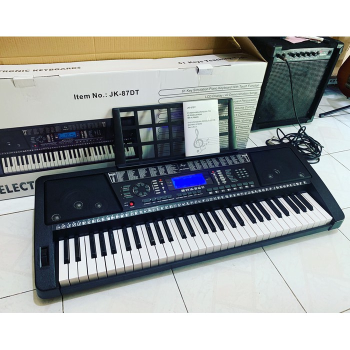 Jual Keyboard / organ piano JOY JK-87 DT ORIGINAL bisa record Indonesia|Shopee Indonesia
