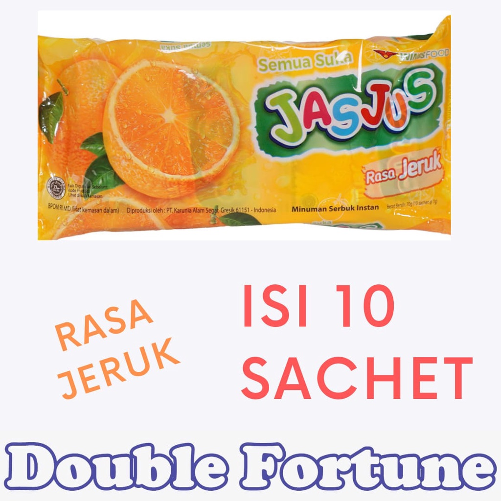 Jual JASJUS JERUK SACHET 10X7gr | Shopee Indonesia