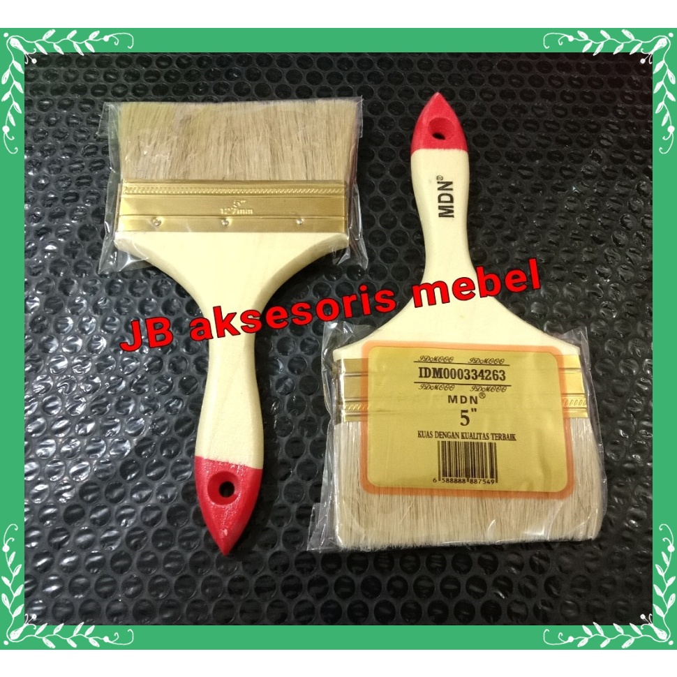 Jual KUAS CAT TEMBOK 5" MERK MDN (HARGA PER PCS) | Shopee Indonesia