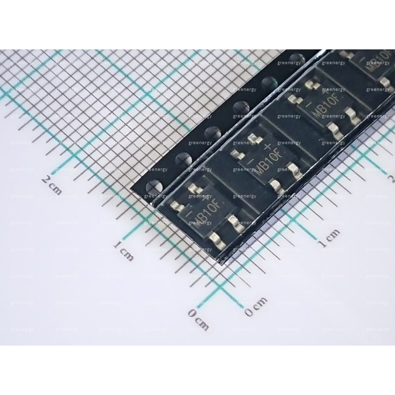 Jual MB10F MB 10F MB10 F 1A 1000V GLASS PASSIVATED BRIDGE RECTIFIER ...