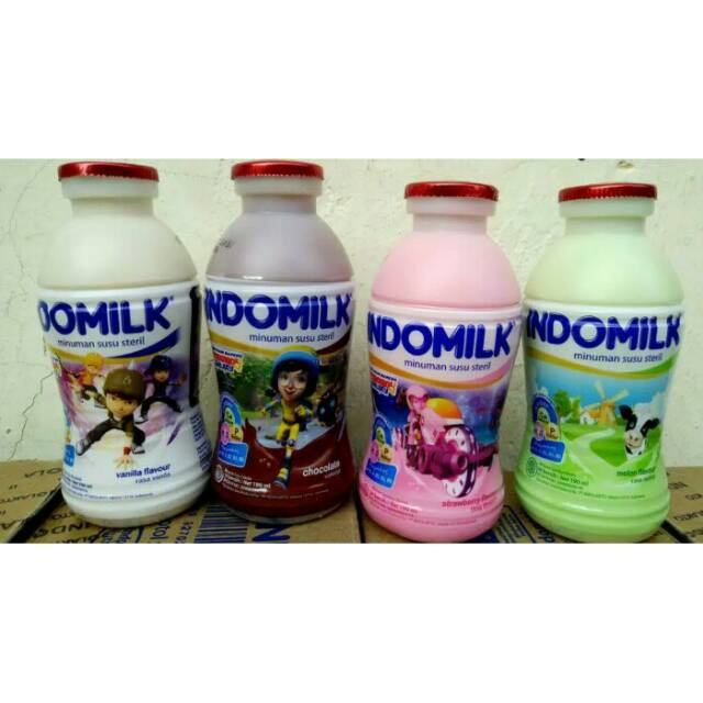 Jual SUSU UHT INDOMILK BOTOL | Shopee Indonesia