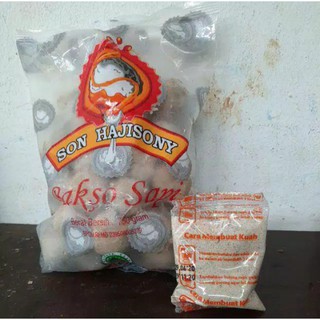 Jual BAKSO SONY/SONHAJISONY LAMPUNG BESAR (INCLUDE BUMBU) +/- 50 BUTIR ...