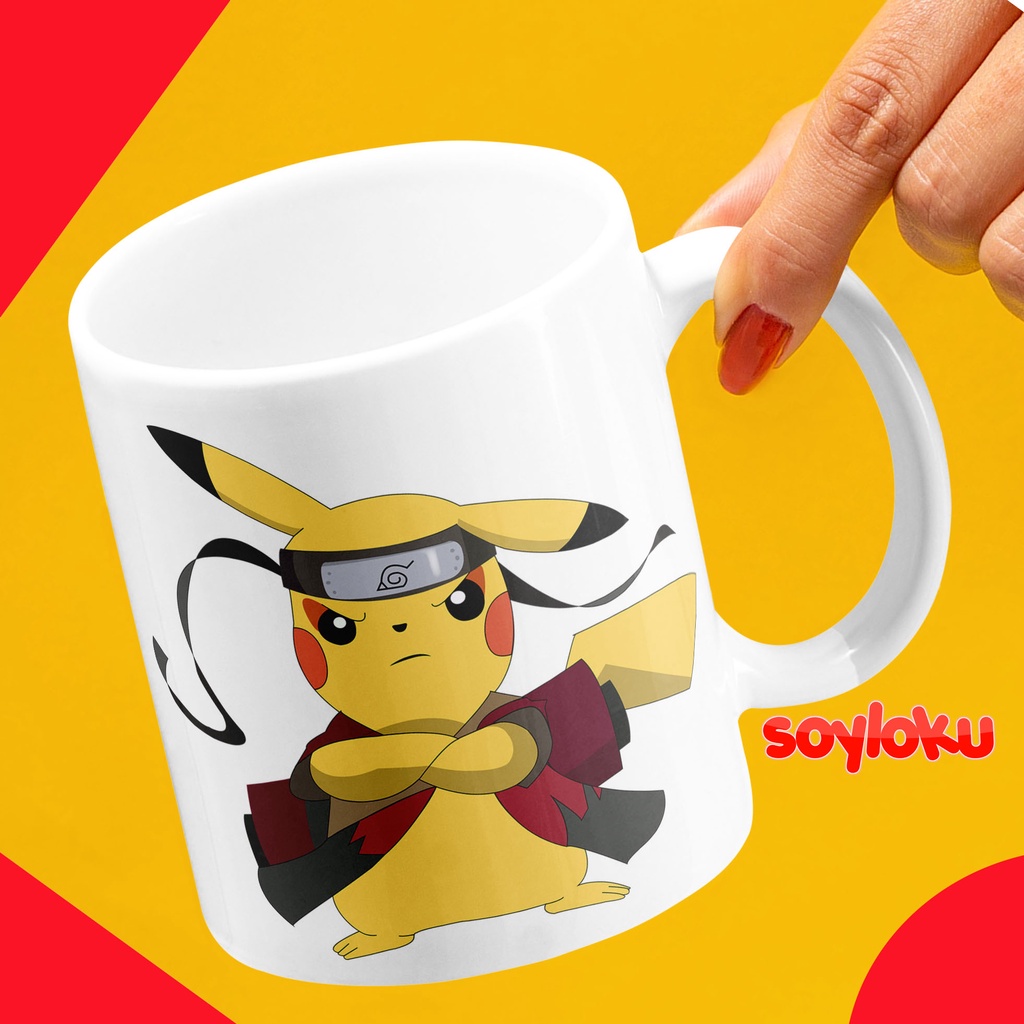 Jual Pokemon Character Pikachu and friends Sage Mode Mug Custom ...
