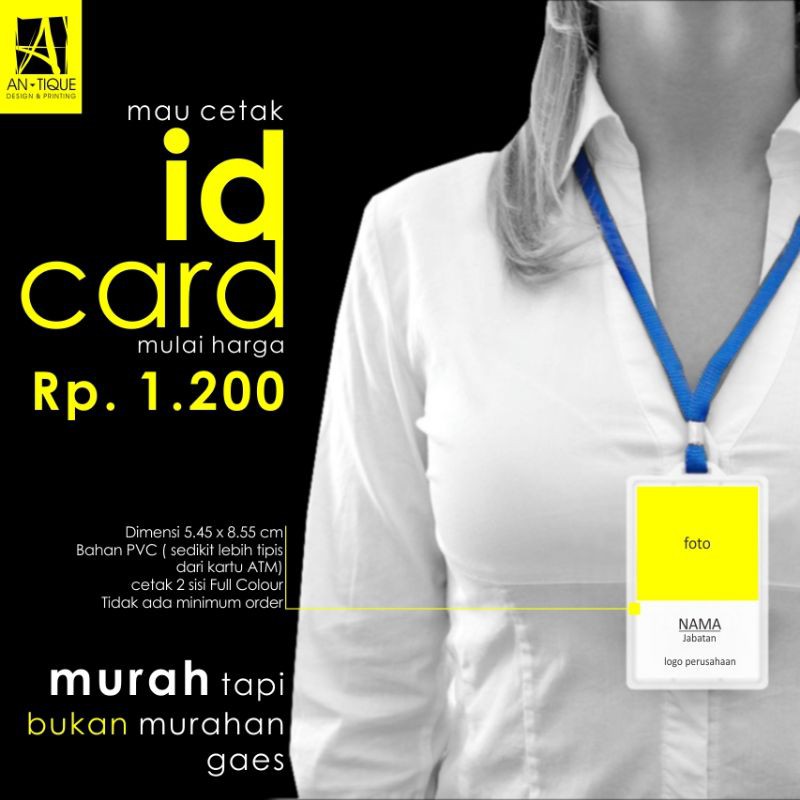 Jual cetak id card | Shopee Indonesia