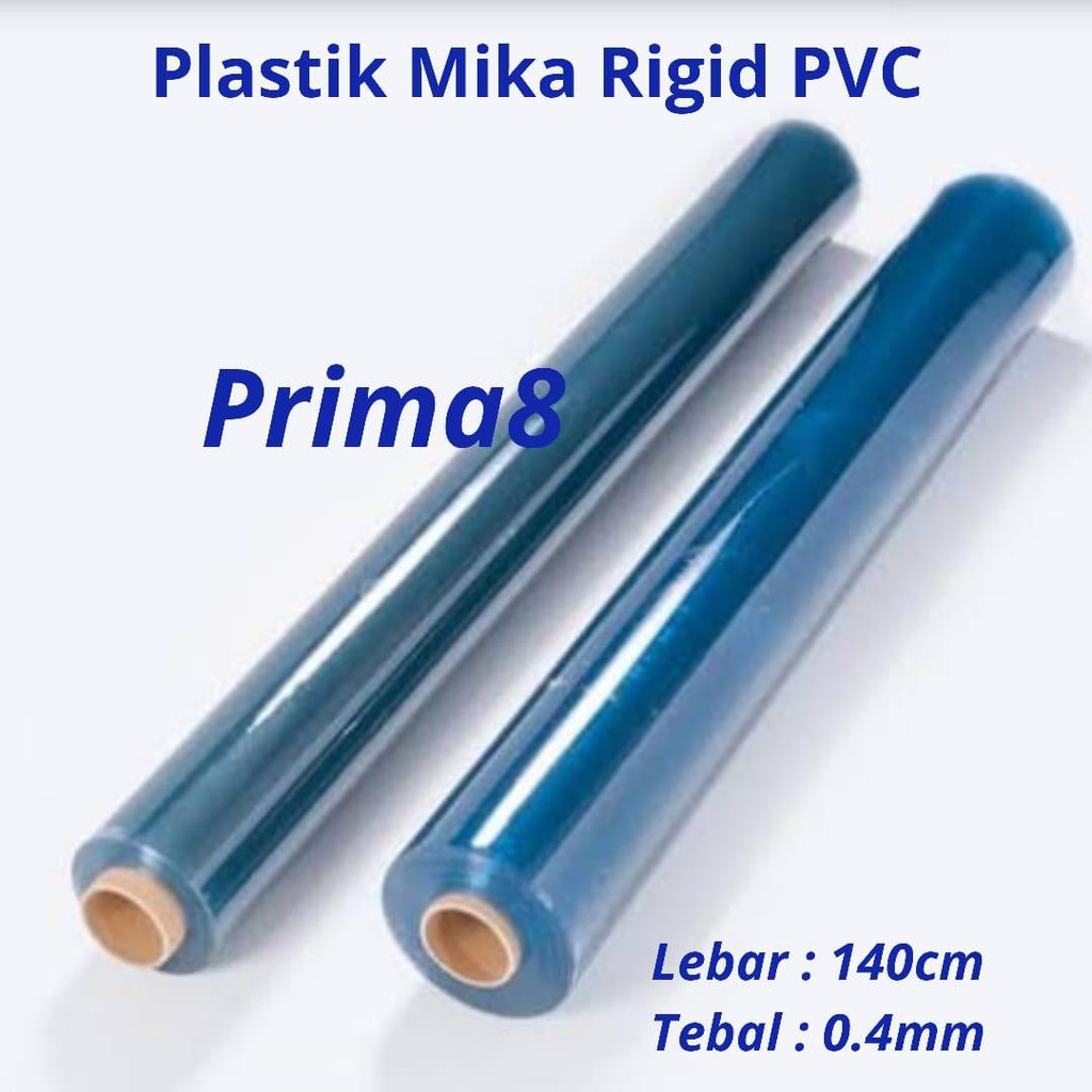 Plastik Mika Rigid Kaku Clear Bening Tebal 040 0,40 0.40mm Lebar 140cm | Shopee Indonesia