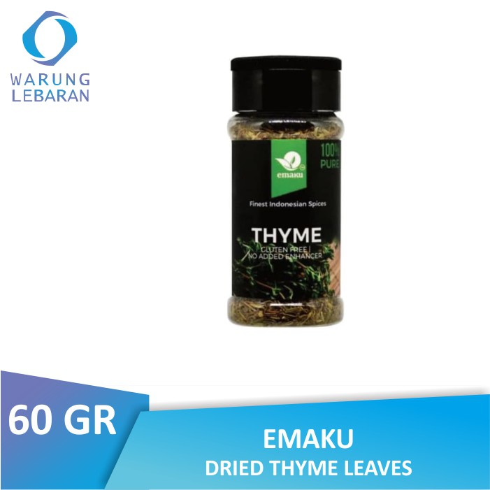 [EM07] Emaku Thyme Leaves 60 GR No MSG | Daun Timi | Shopee Indonesia