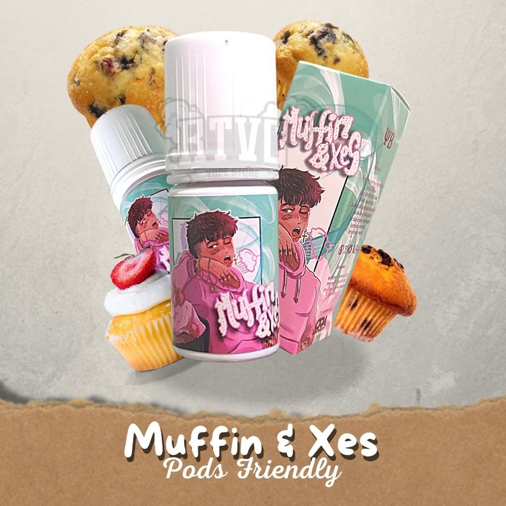 Jual Muffin & Xes Pods Friendly 30ml 12mg by ORA X Reza Arap Liquid ...