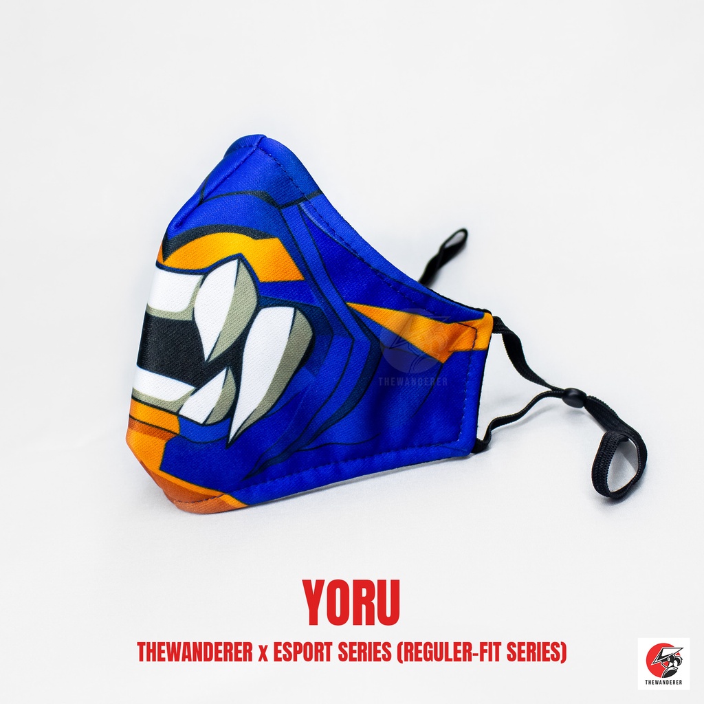 Jual TheWanderer x Valorant Yoru Viper Masker Gaming FULLPRINT+ 3 Lapis ...