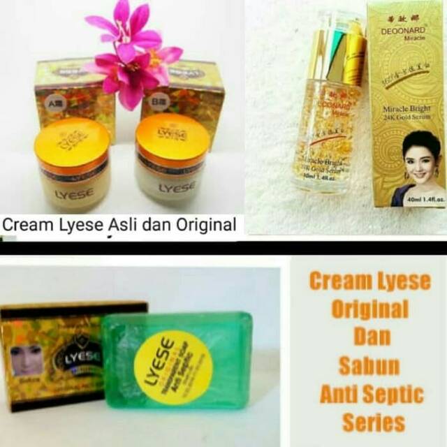 Jual Paket Lengkap Cream Lyese | Shopee Indonesia