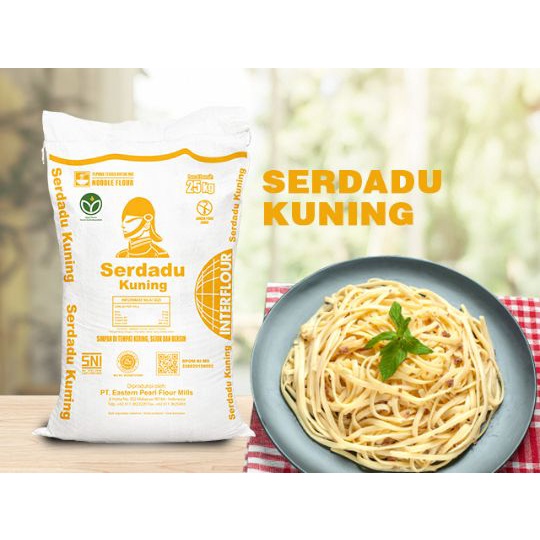 Jual Tepung Terigu Serdadu Kuning 25 kg | Shopee Indonesia