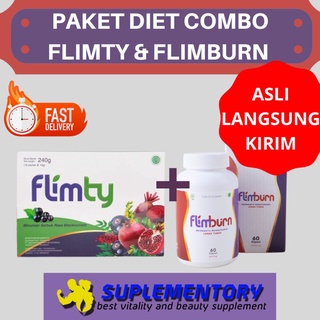 Jual PROMO Paket Combo Flimburn + Flimty Obat Diet Flinty Flimti ...