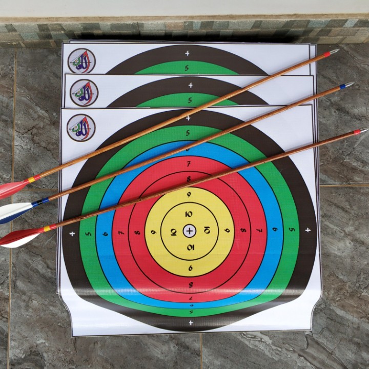 Face Target Panahan - Print Target 50 x 50 cm | Shopee Indonesia