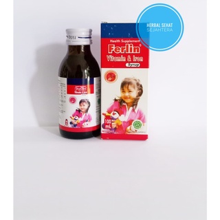 Jual FERLIN SIRUP Ferlin Sirup 100 ML | Shopee Indonesia