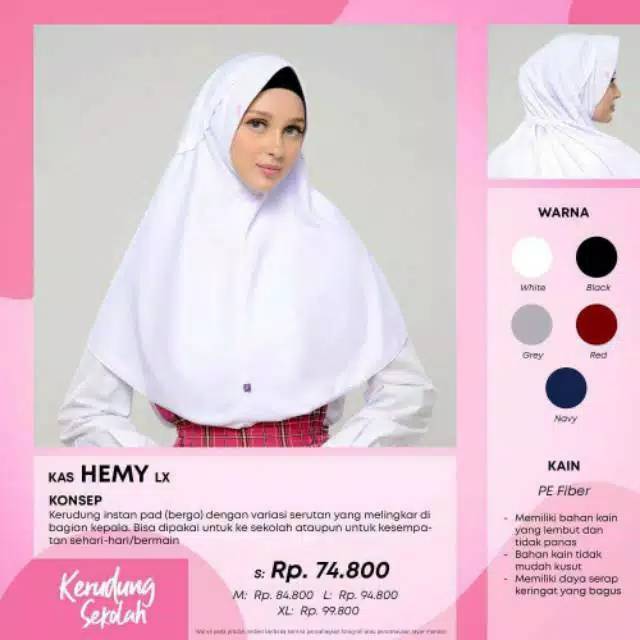 Jual (PROMOO) JILBAB RABBANI HEMMY LX / JILBAB SEKOLAH / RABBANI ORI ...